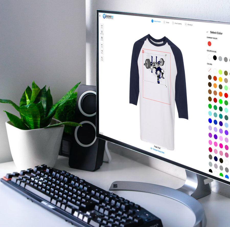 The Discovertee | Wholesale Custom T Shirt printing & Embroidery